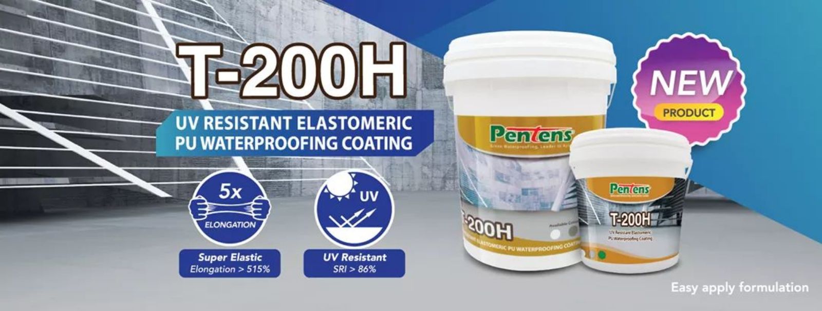 Pentens T200 Waterproofing Johor Bahru (JB), Malaysia, Johor Jaya ...
