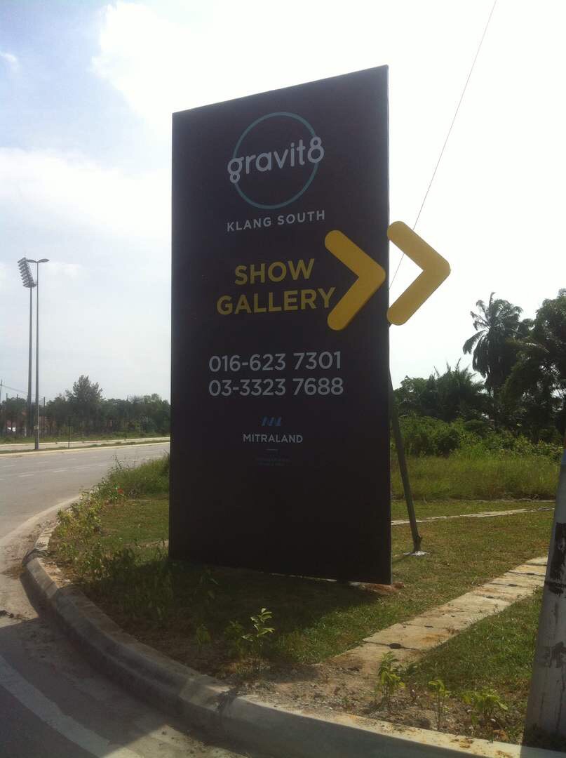 *Gravit 8* Direction Signage SIGNBOARD KLANG | SIGNAGE KLANG 3D ...