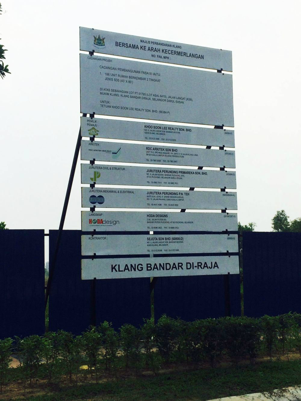 CONSTRUCTION SIGN MAKER AT PERAK | IPOH | TAIPING | CAMERON HIGHLAND ...