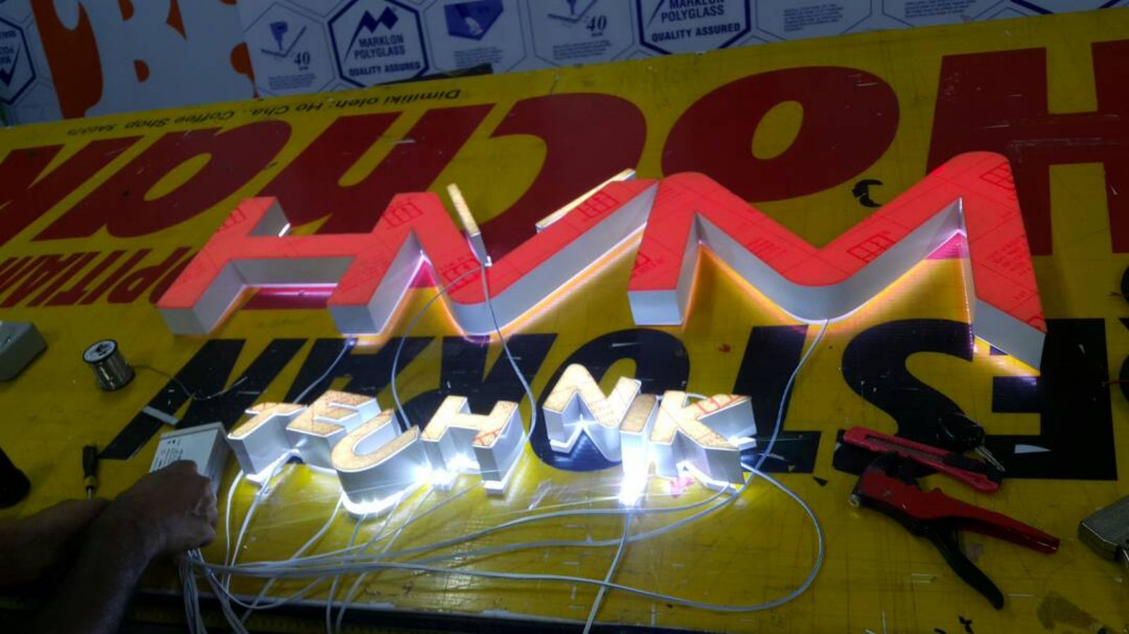 All Kind Of 3D Led Lettering Signage Factory Maker In Kl And Klang LED ...