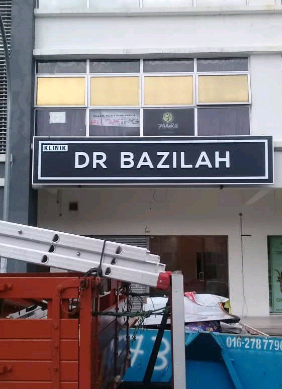 Klinik Dr Bazilah 3D Led Box Up Channel Lettering Sigange At Cheras ...
