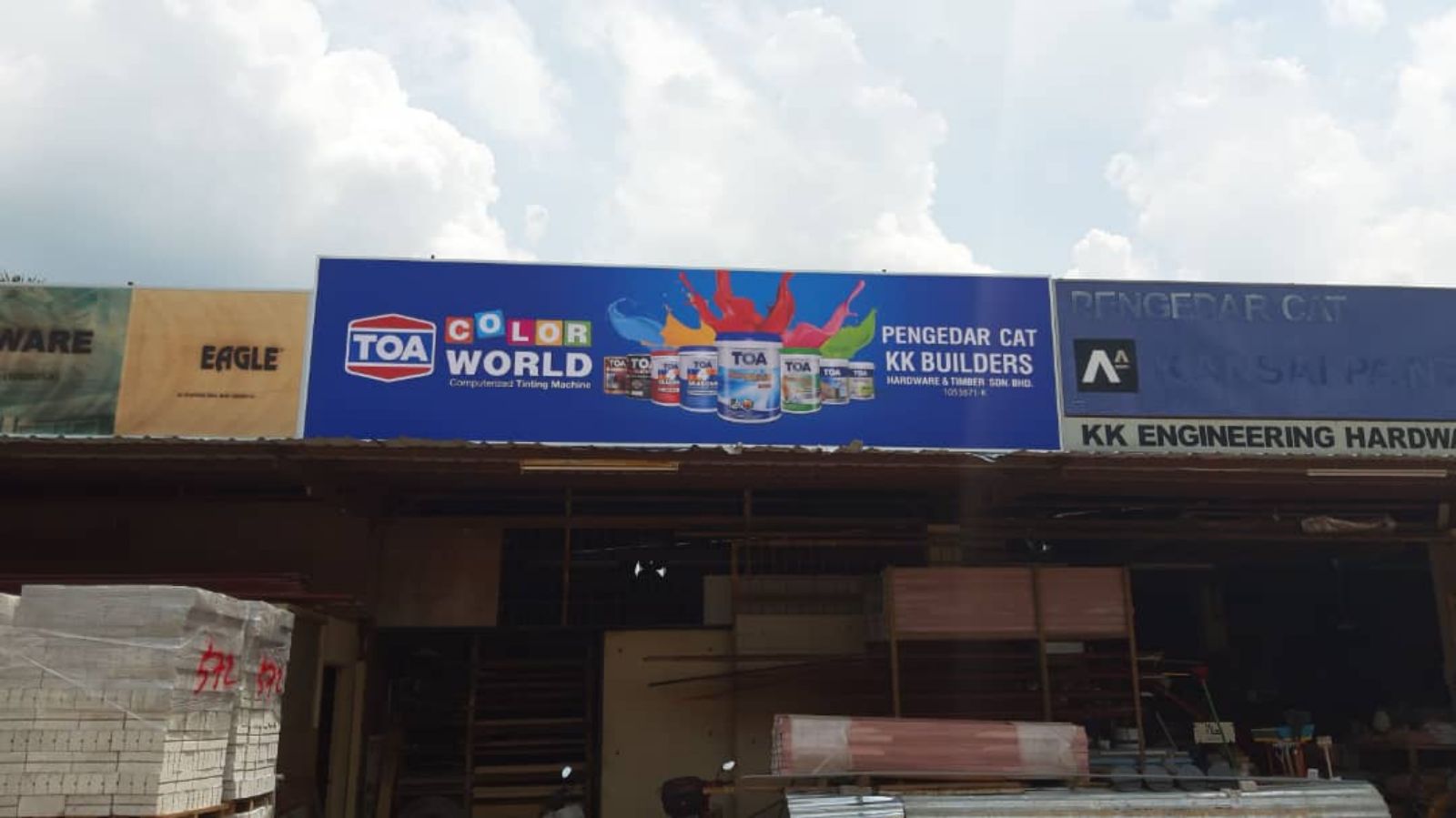 Toa Paint Normal Poly Signage Signboard At Kuala Selangor Penang ...