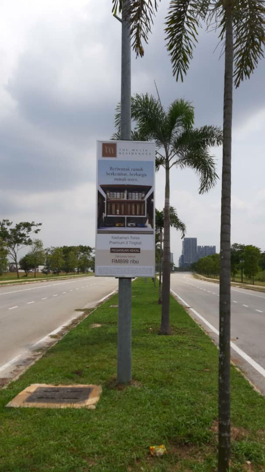 Emkay Road Bunting Signage Signboards At Cyber Jaya Kuala Lumpur ROAD ...