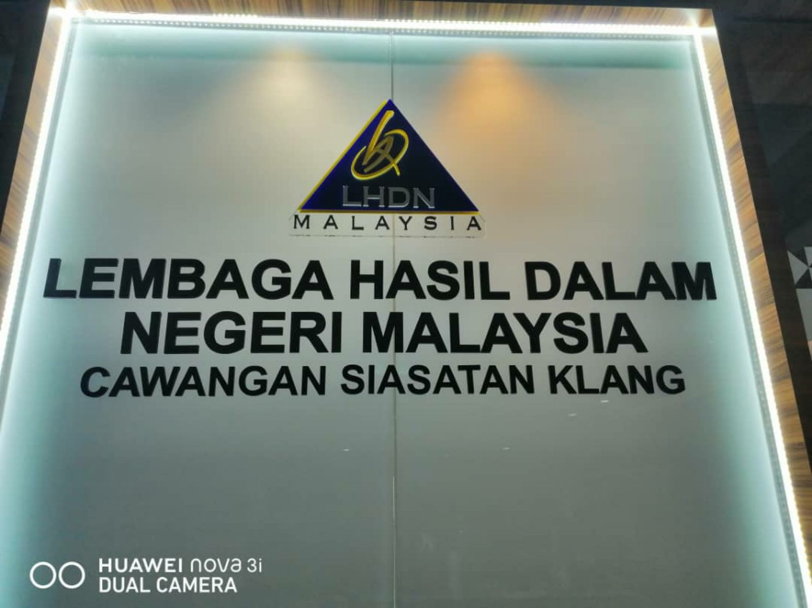 Lhdn 3D Acryic Cut Out Box Up Lettering 3D Signage At Shah Alam ACRYLIC ...