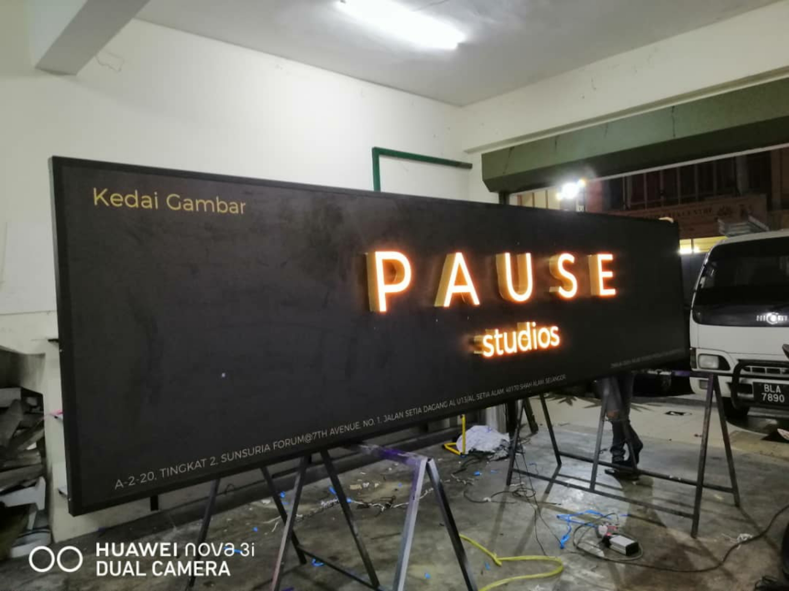 3d Box Up Led Channel Frontlit Lettering Signage At Kuala Lumpur Penang ...
