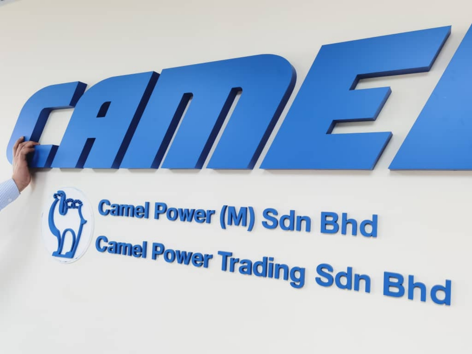 Camel Power Company Pvc 3d Cut Out Lettering Indoor Signage Signboard ...