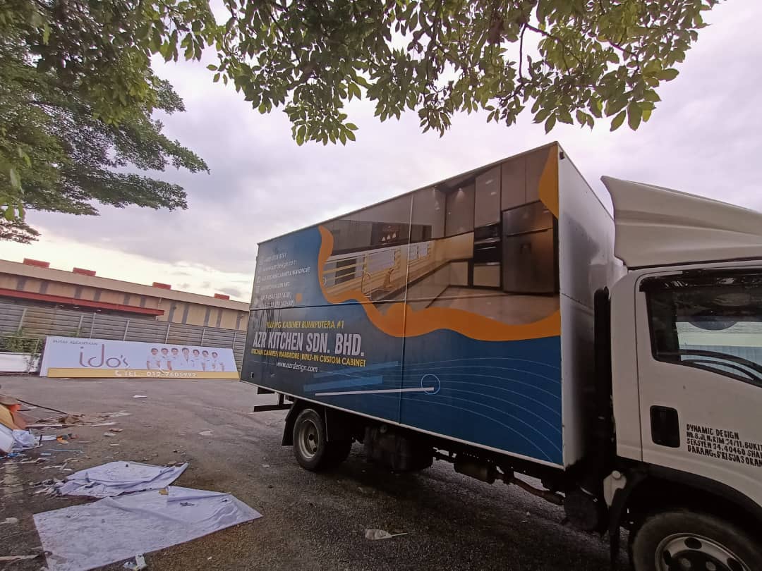 Azr Kitchen Lorry Truck Sticker Signage Signboard Penang, Malaysia ...