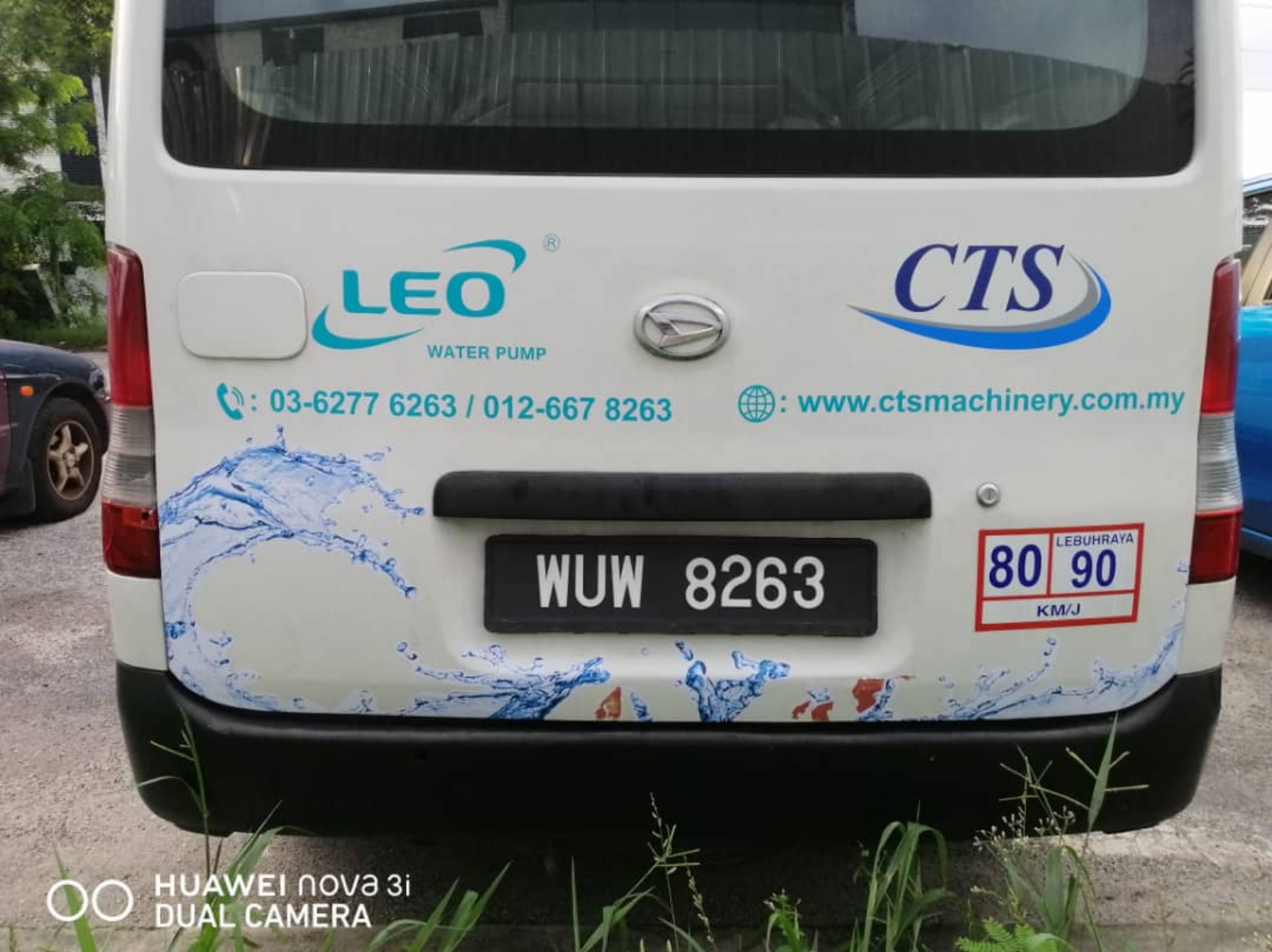 Cts Vehicle Van Sticker Signage Signboard Penang, Malaysia Light Box ...