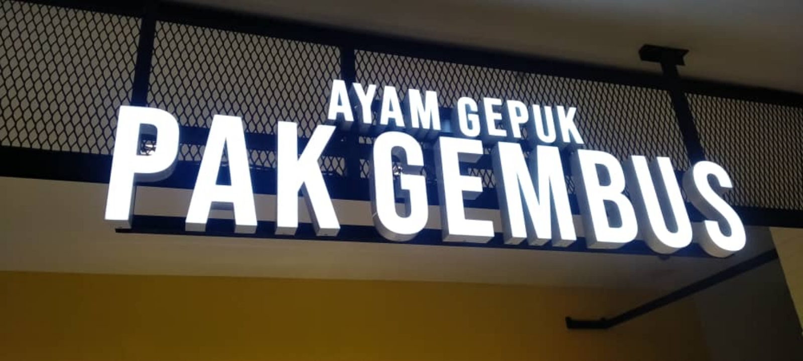 KILANG SIGNBOARD DI PENANG, KEDAH & SUNGAI PETANI 3D BOX UP LETTERING ...