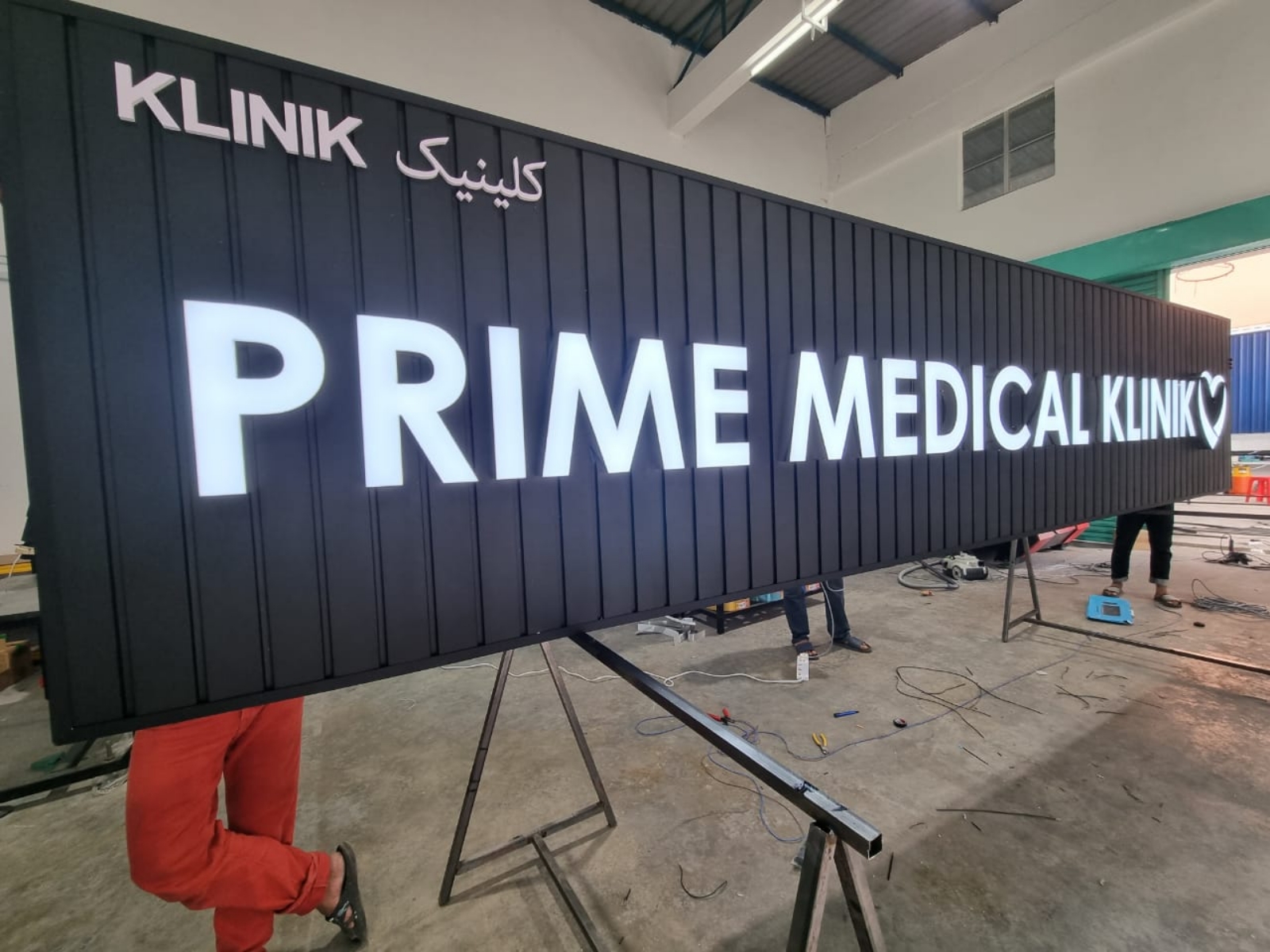 Prima Medical Klinik Aluminium Ceiling Trism Base 3D Led Frontlit ...