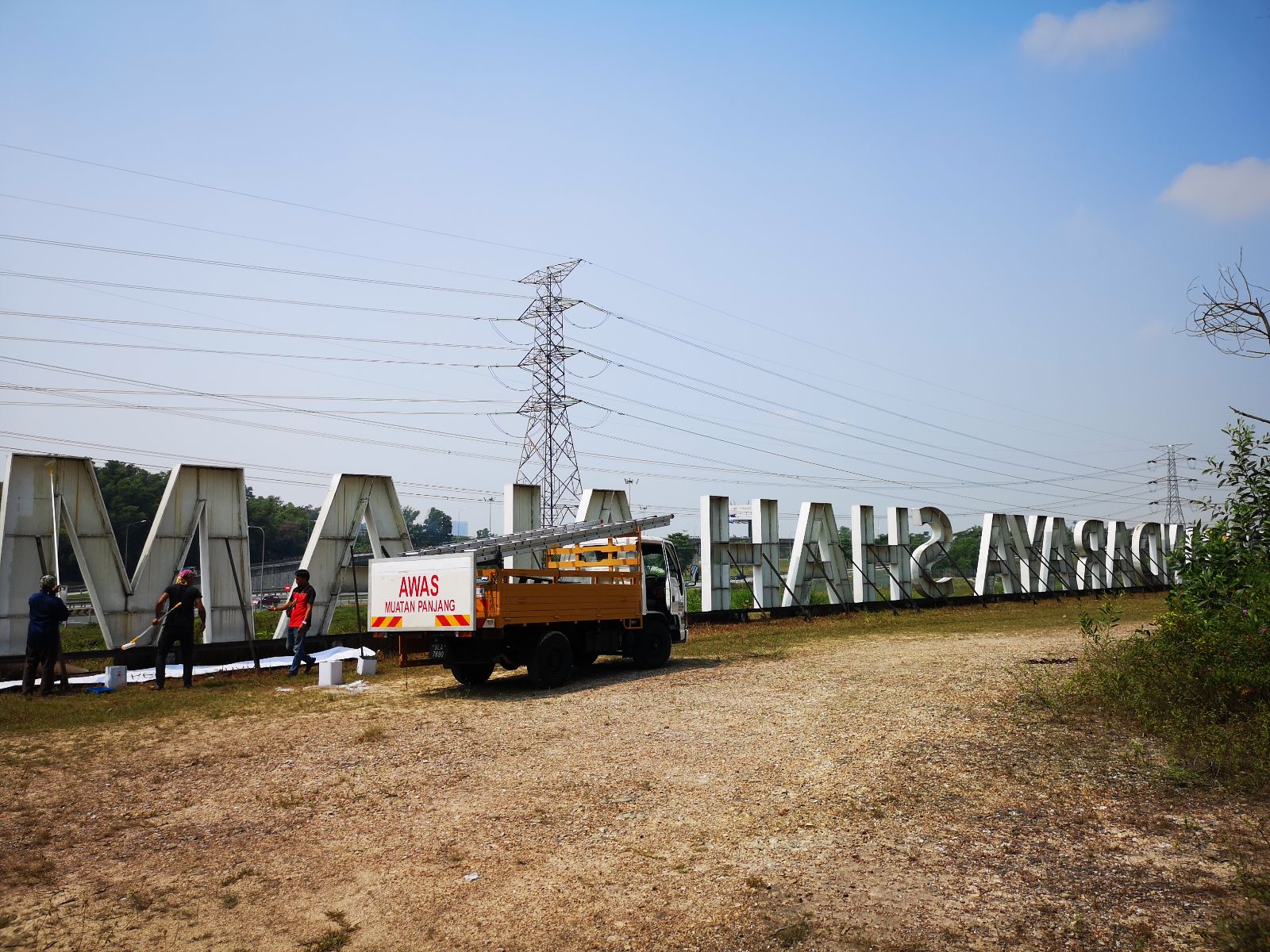 Bukit Bandaraya 3D Giant Aluminum Box Up Lettering Signage At Setia ...