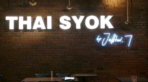 Restoran Thai Syok Neon Led Bar Signage Design At Center I-city Mall ...