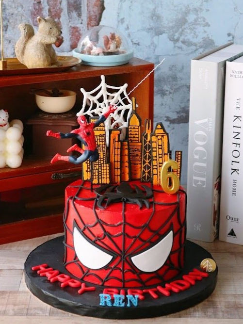 Spider Man Cake Mini Designer Cakes Selangor, PJ, KL, Malaysia Online ...
