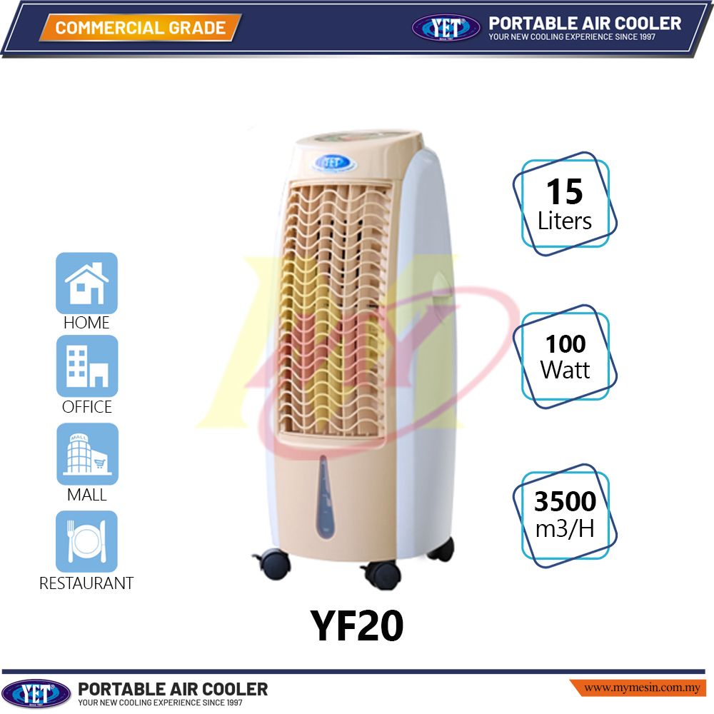 YET YF20 Powerful Home 15L Tank Air Cooler With Ice Tank Selangor ...