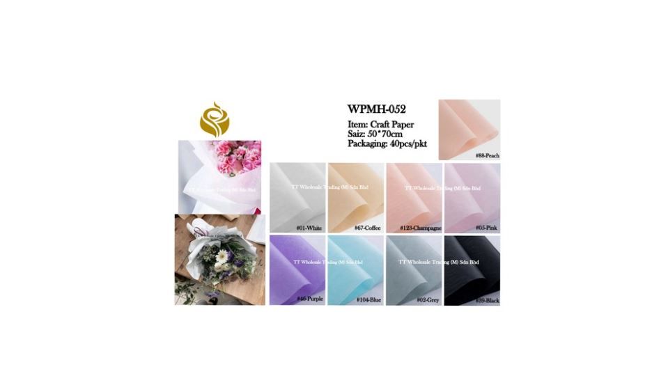 Sydney Paper/ Craft Paper 雪梨纸 - For Inner Wrapping Paper & Gift ...