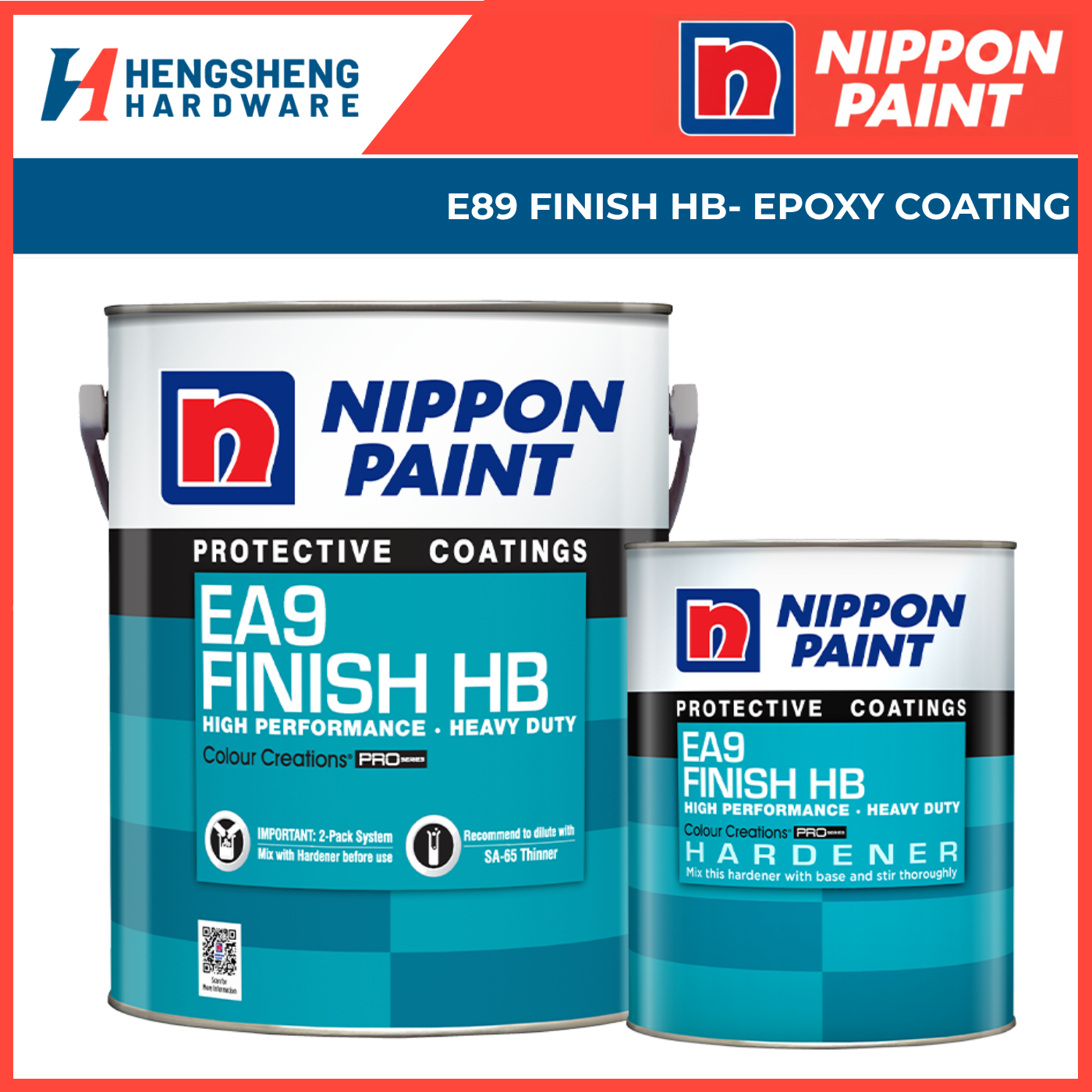 Nippon Paint EA9 Finish HB: High-Performance Protective Epoxy Coating ...