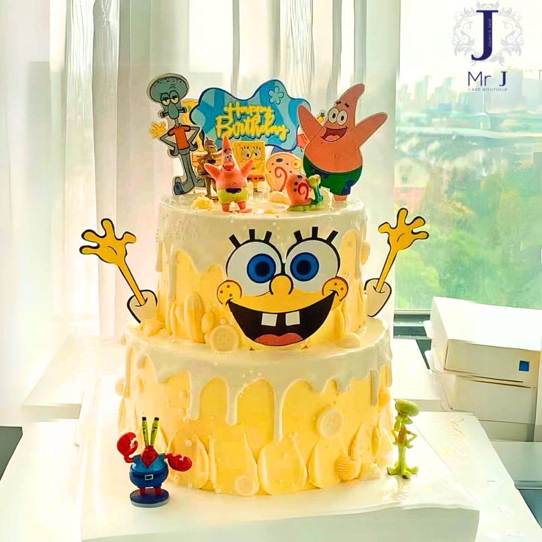 Spongebob Birthday Cake
