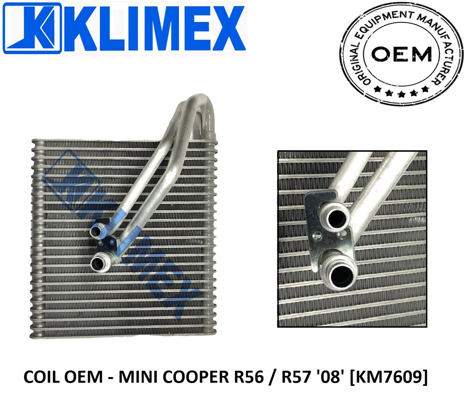 EVAPORATOR COOLING COIL OEM - MINI COOPER R56 / R57 ' 08 ' [ KM7609 ...