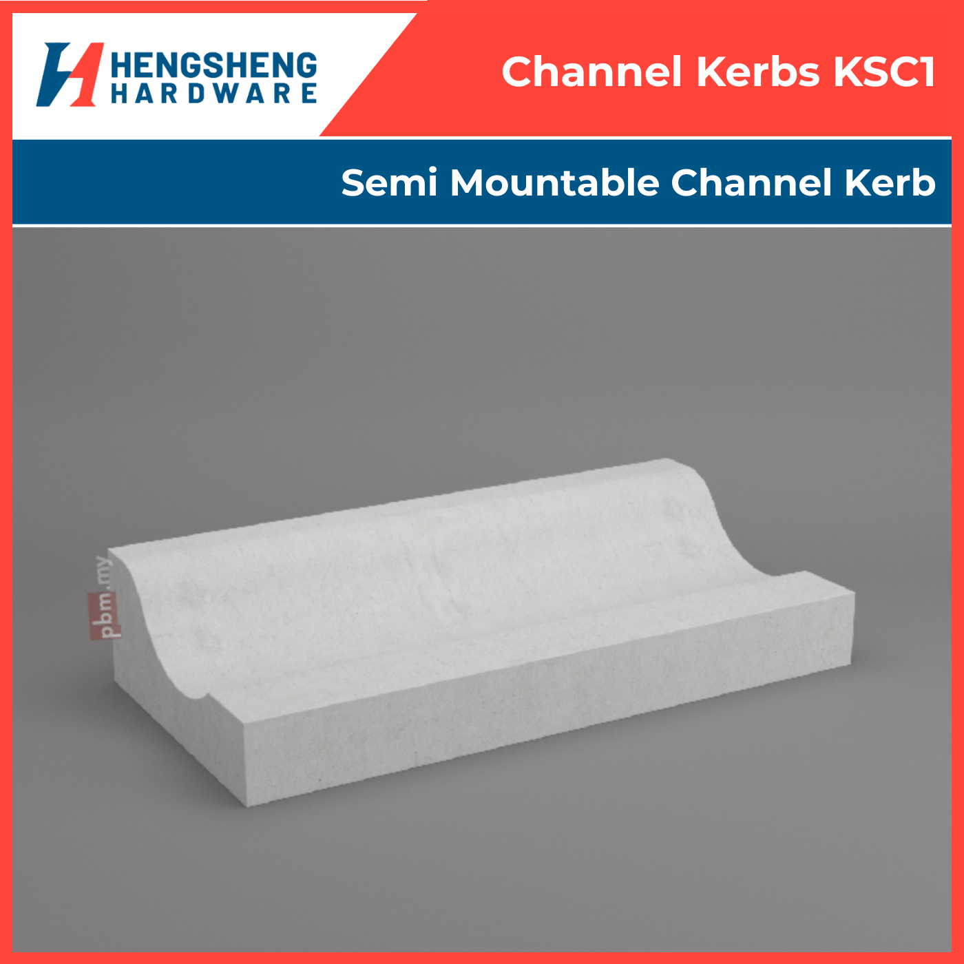 [PBM] Channel Kerbs KSC1 (Semi Mountable Channel Kerb) Building ...