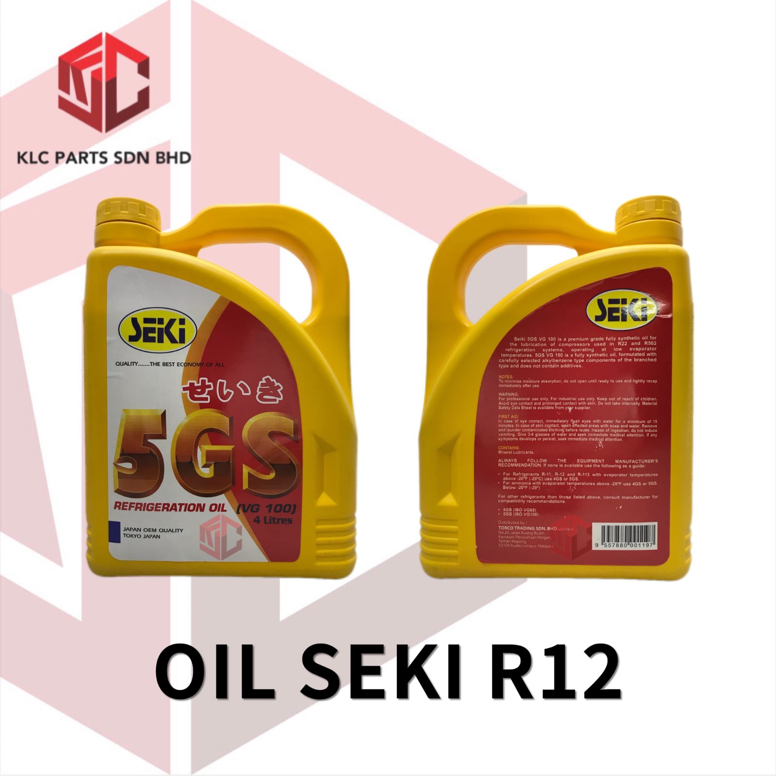OIL SEKI R12 Malaysia, Kedah, Sungai Petani Auto Parts Store, Car Air ...
