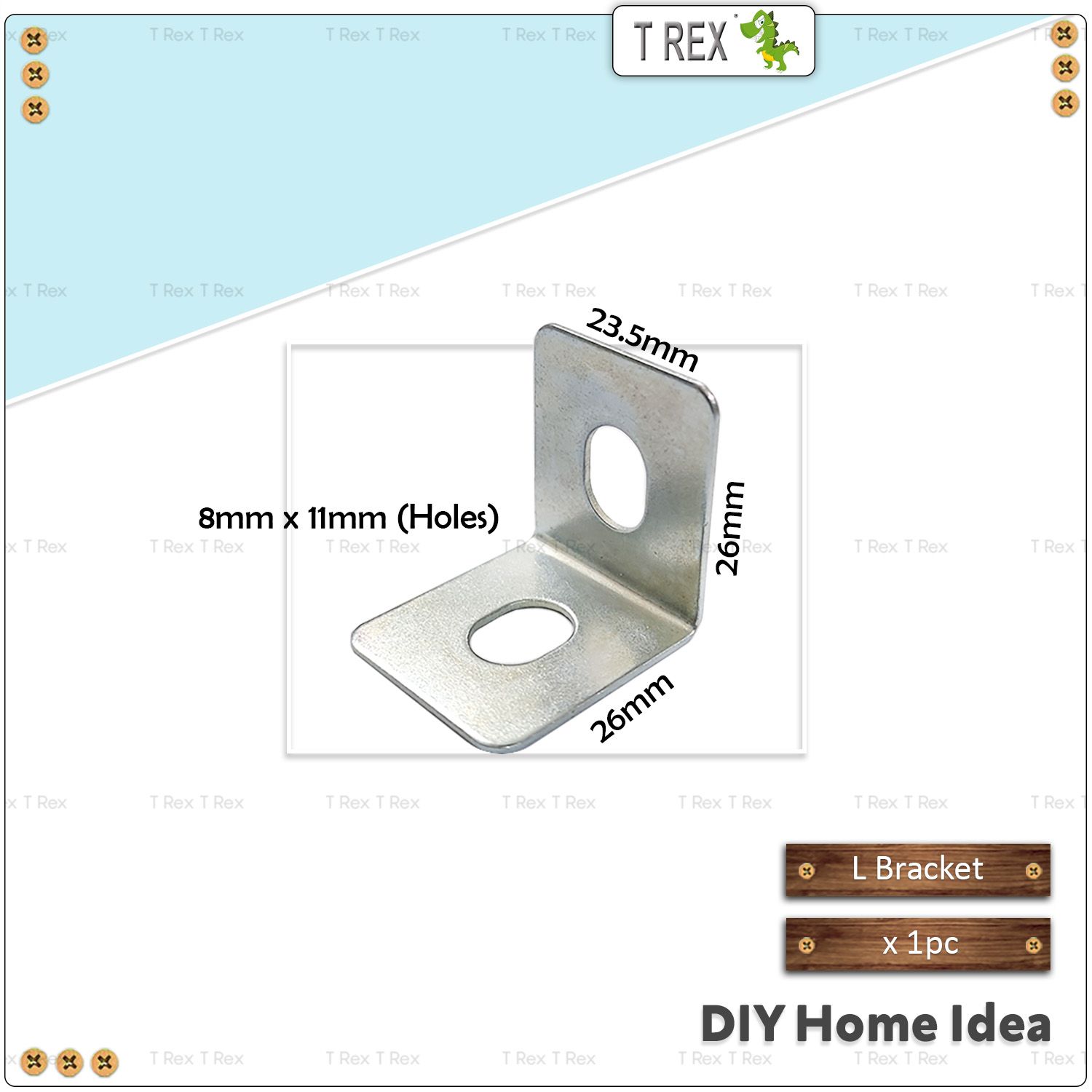 T Rex DIY L Bracket 26mm Malaysia, Selangor, Kuala Lumpur (KL), Bukit ...