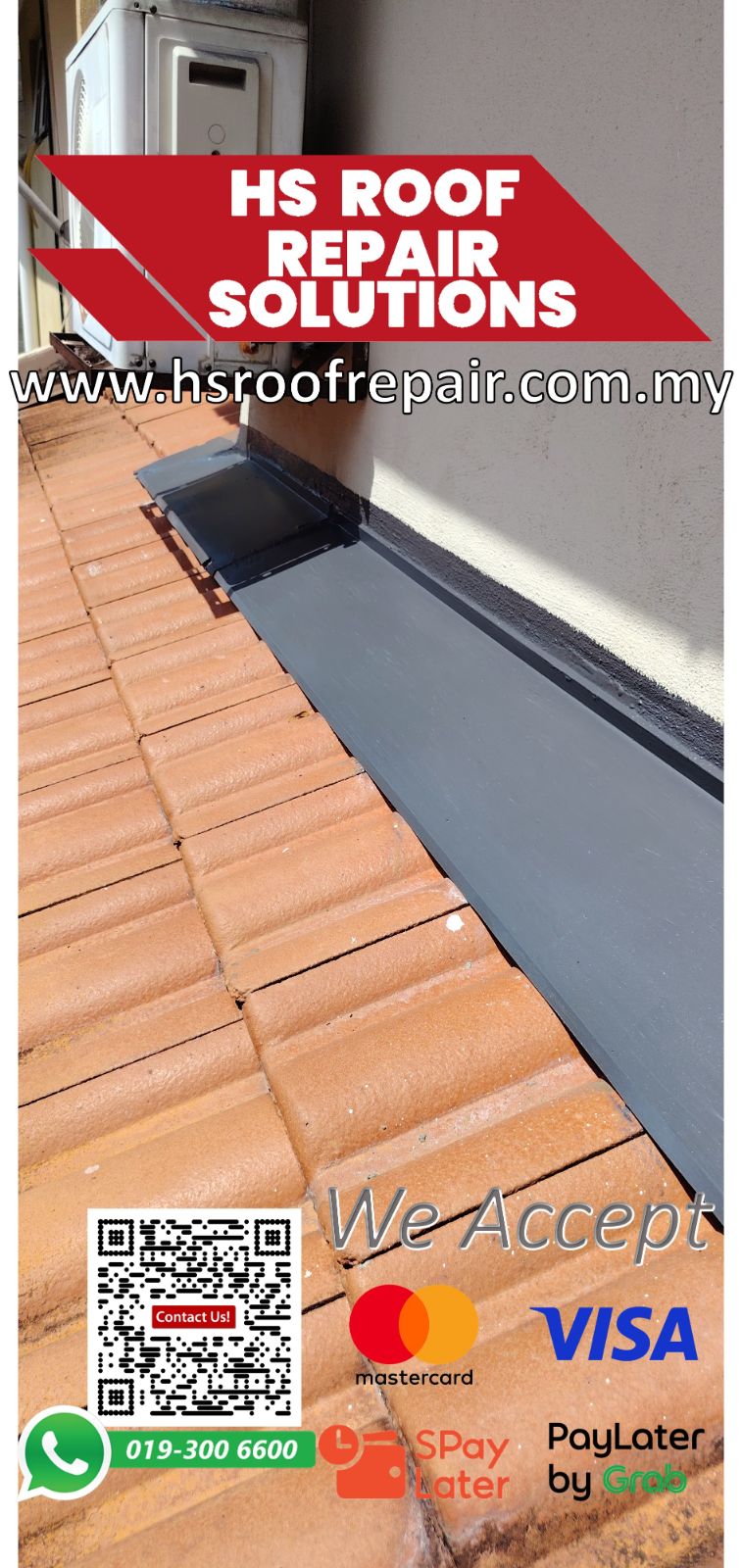 Professional Roof Flashing Waterproofing Solution Nearest Keramat ...