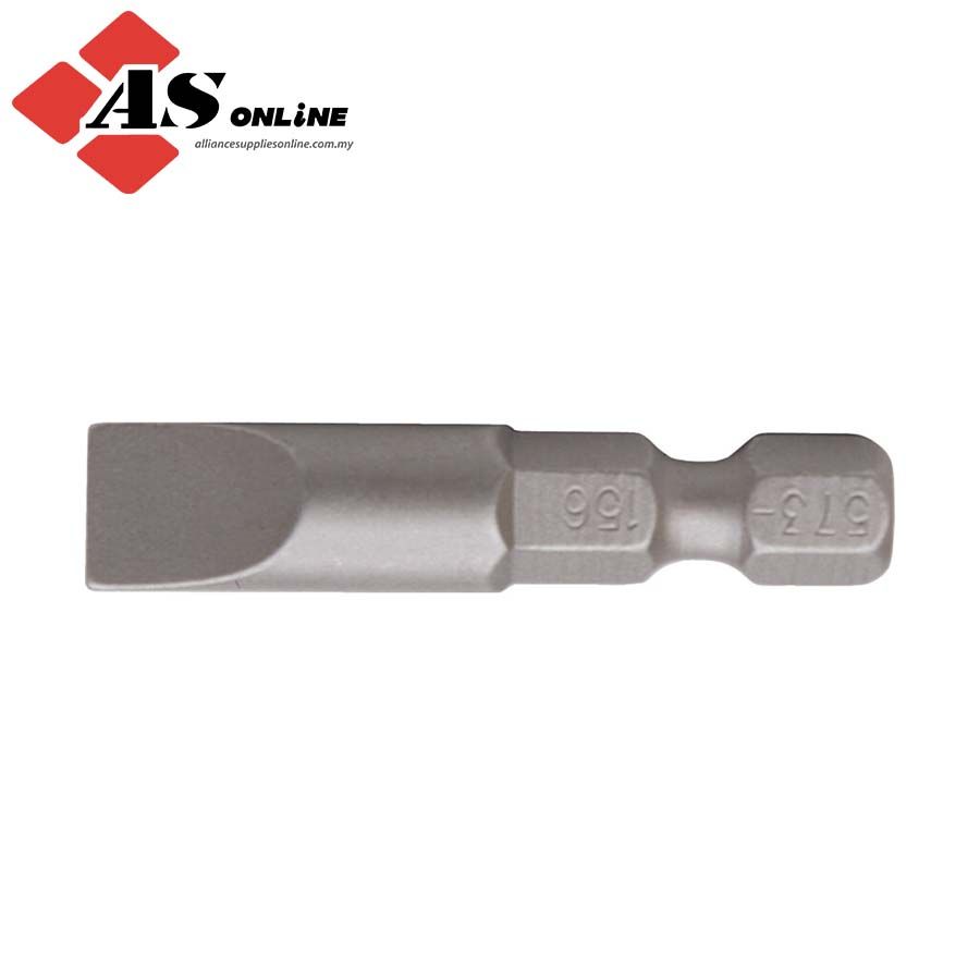 KENNEDY Screwdriver Bit, 4mm, Slotted, 1/4" Hex / Model: KEN5732340K ...