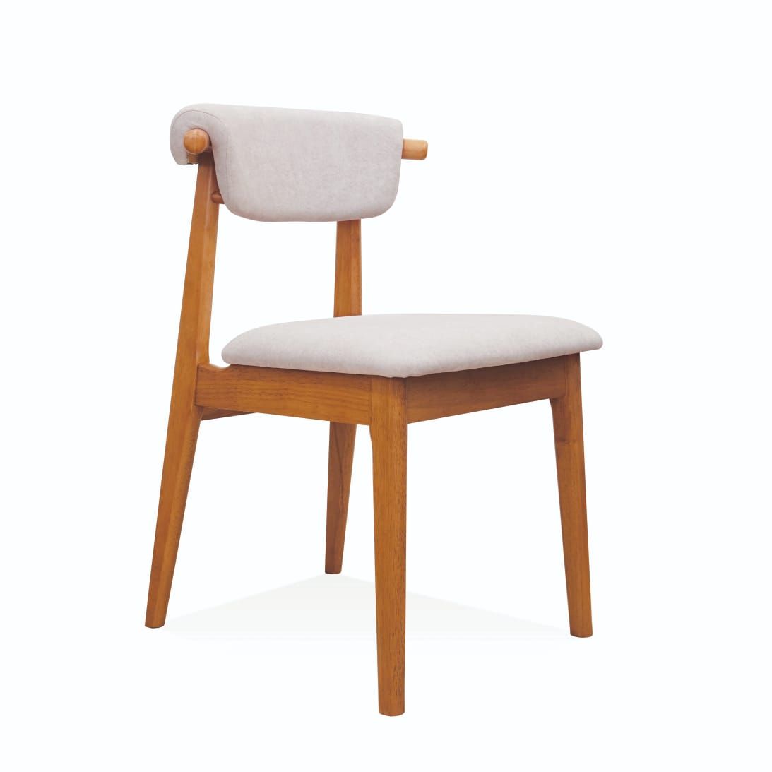 [CC] Ivon Dining Chair (Light Walnut) Living Room Sofa - 2 Seater Sofa ...