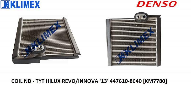 EVAPORATOR COOLING COIL DENSO - TOYOTA HILUX REVO / INNOVA ' 13 ...