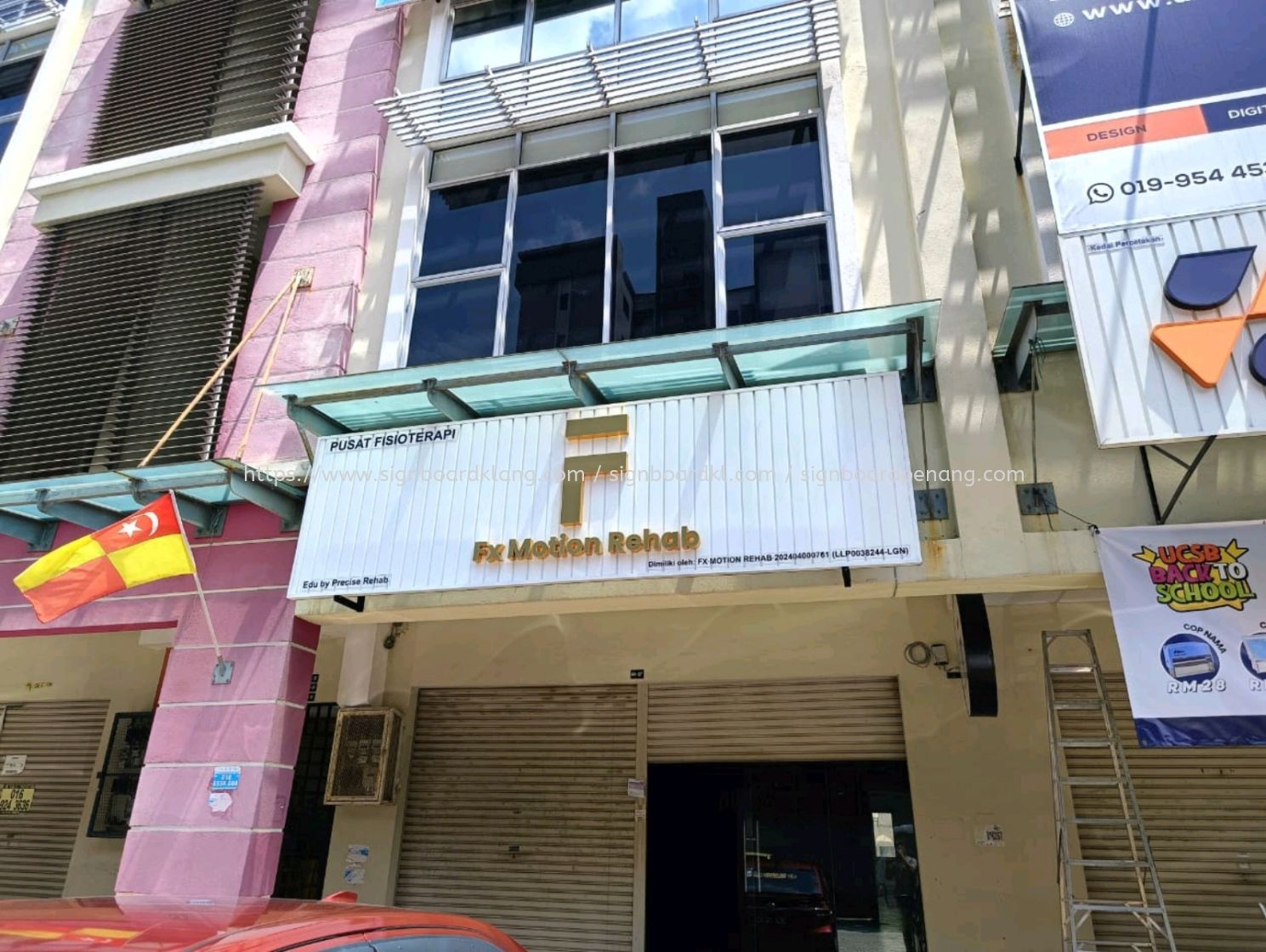 RETAIL 3D STAINLESS STEEL BOX UP LETTERING SIGN MANUFACTURER AT PENANG ...