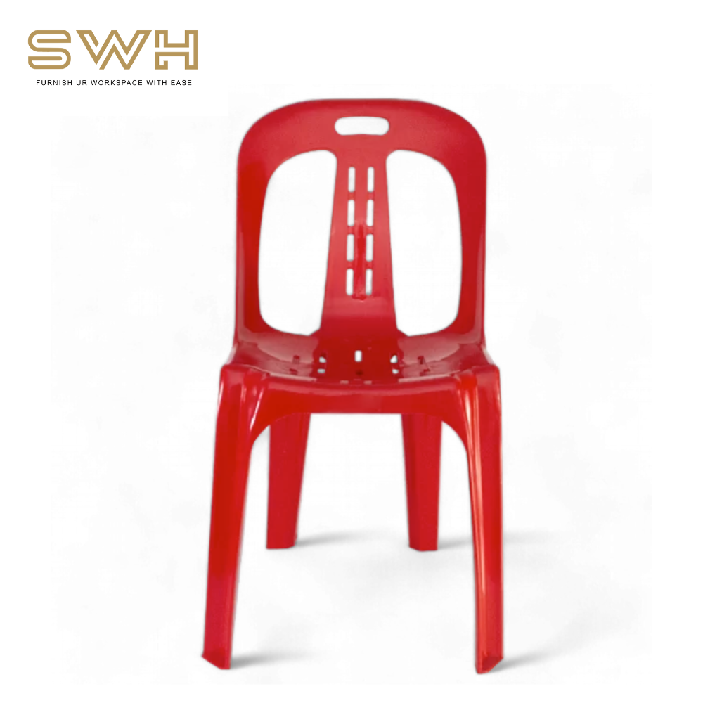 SH158 Red Heavy Duty Plastic Chair Penang, Selangor, Malaysia, KL ...