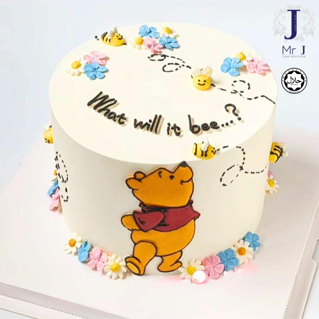 Winnie The Pooh Cake | Kids Cake | Birthday Cake Customized Cake ...