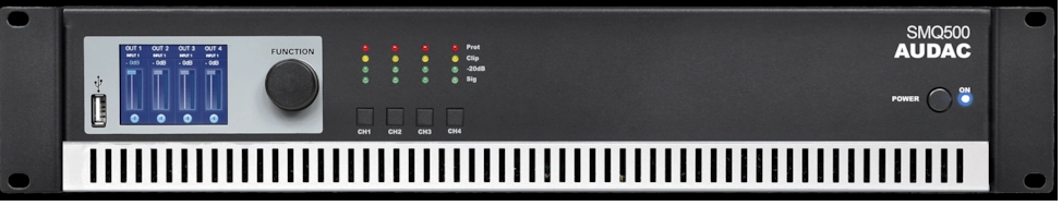 AUDAC SMQ500 | Quad-Channel Power Amplifier Malaysia, Selangor, KL ...