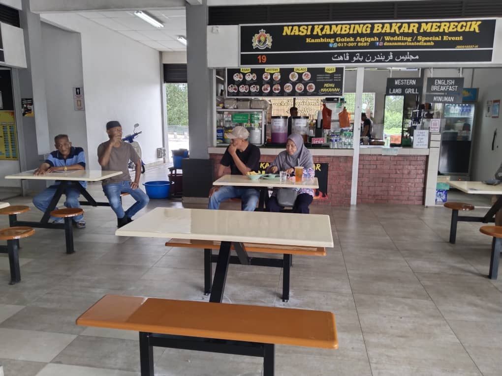 Food Court Table And Bench | Meja Kerusi Bangku Medan Selera ...