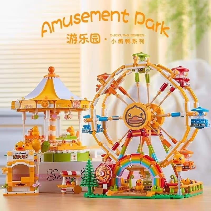 D SHOP NANOBLOCK BALODY 21073 Balody 21074 Ferris Wheel Mini Block JB ...