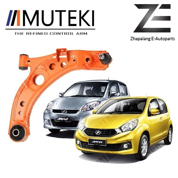 [Pair] MUTEKI AMB FRONT LOWER ARM PERODUA MYVI / MYVI LAGI BEST LH/RH ...