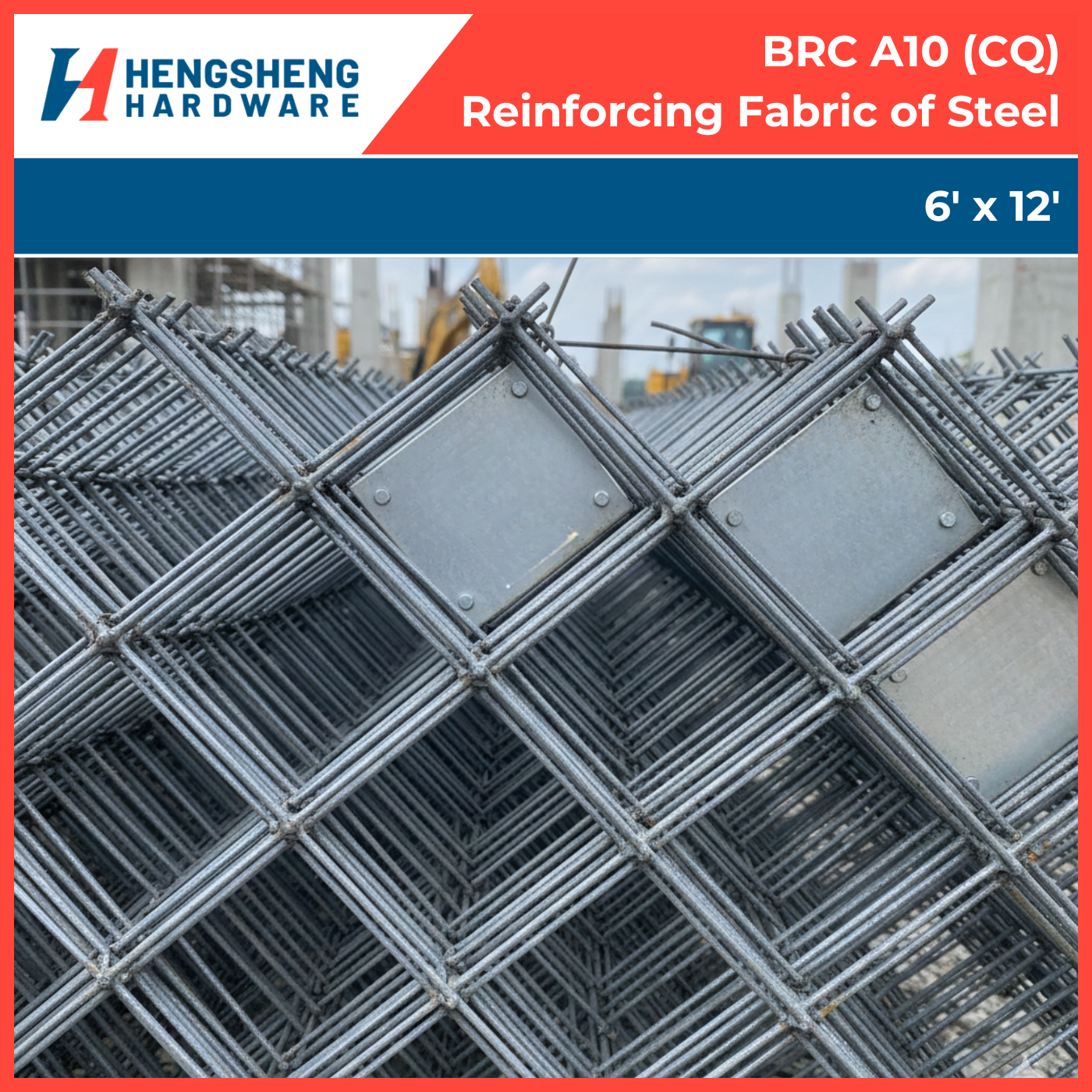 BRC A10 (CQ) - Reinforcing Fabric Of Steel (6ft X 12ft) Dengkil ...