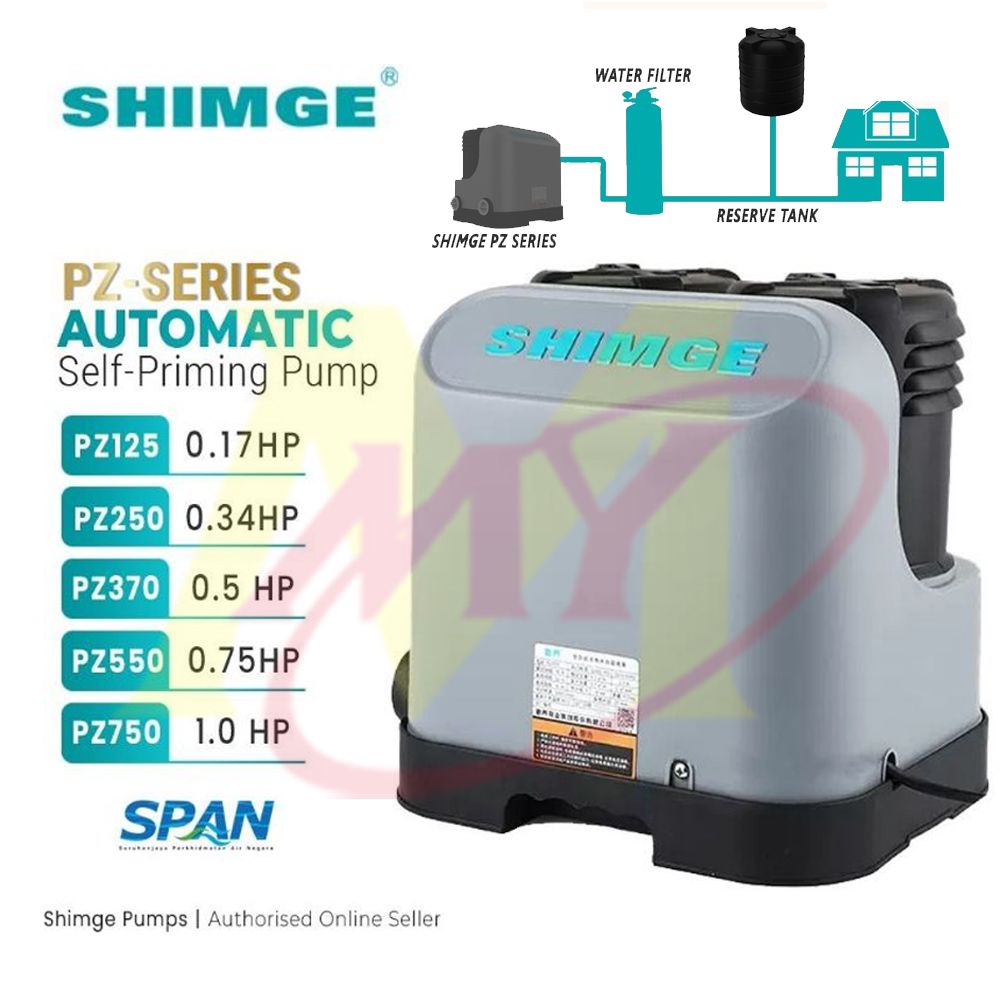 Shimge PZ-Series Automatic Self-Priming Peripheral Pump Selangor ...