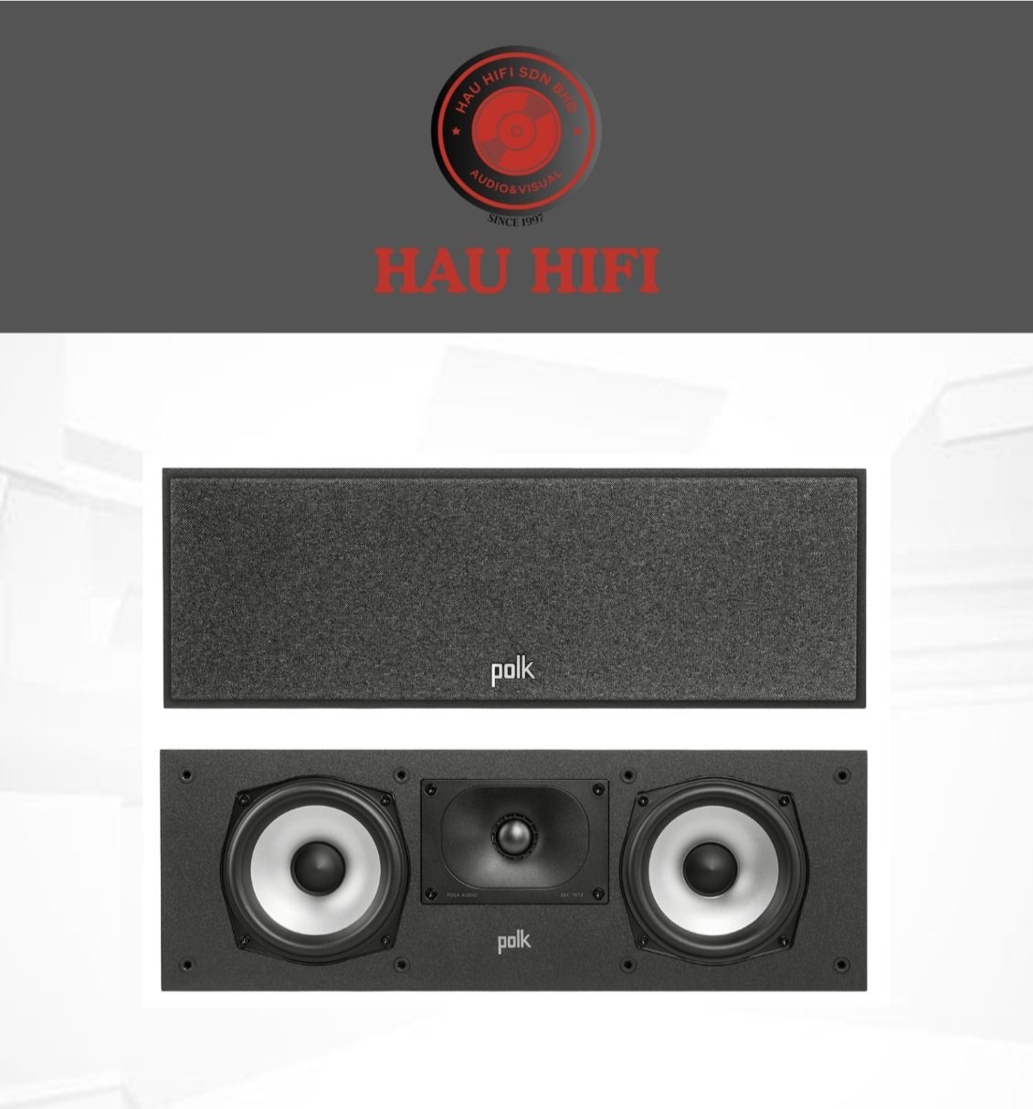 POLK AUDIO MXT30 CENTER CHANNEL SPEAKER BY BRAND MAHOUT AUDIO Penang ...