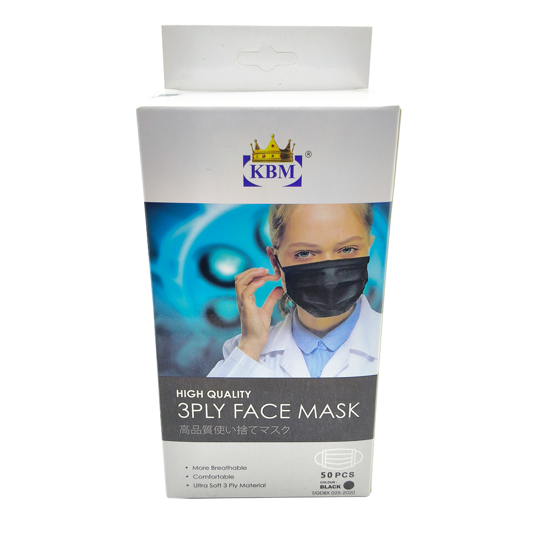 BLACK OR BLUE FACE MASK WITH SIRIM Puchong, Selangor, KL, Malaysia ...