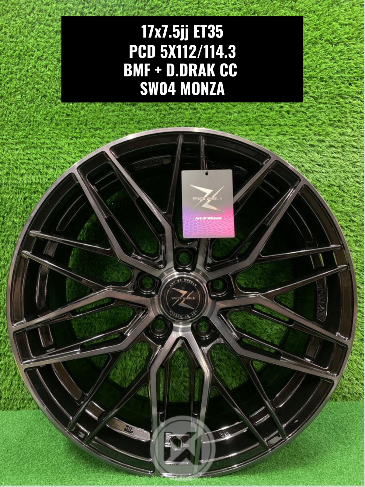 SPACE WHEELS MONZA Rims Sarawak, Kuching, Malaysia Supplier, Retailer ...