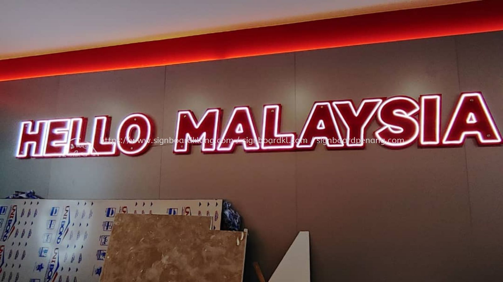 INDOOR MODERN LED NEON LIGHT SIGNAGE MAKER AT PENANG | BUTTERWORTH ...