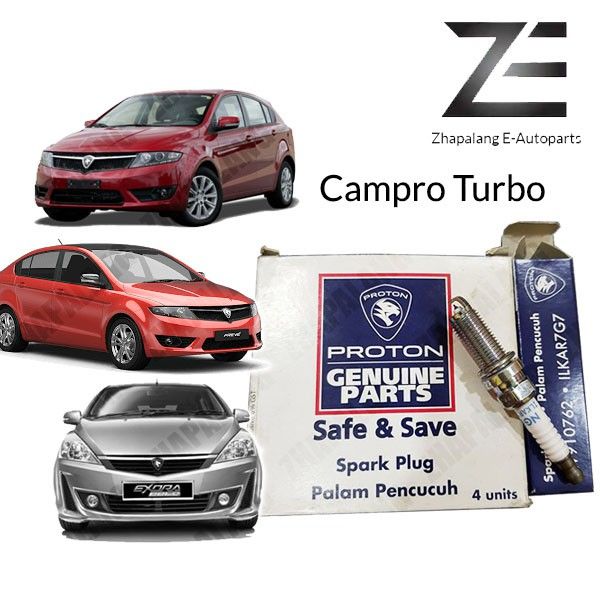 Original Proton Exora Turbo Preve Turbo Suprima S Spark Plug(4Pcs ...