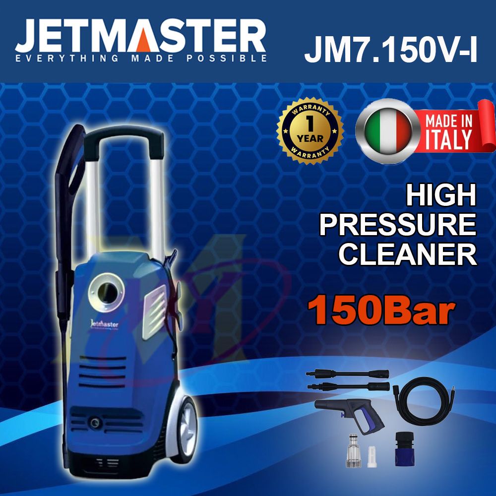 JETMASTER JM7.150V-I High Pressure Cleaner 150 Bar 230V [Code : 7561 ...
