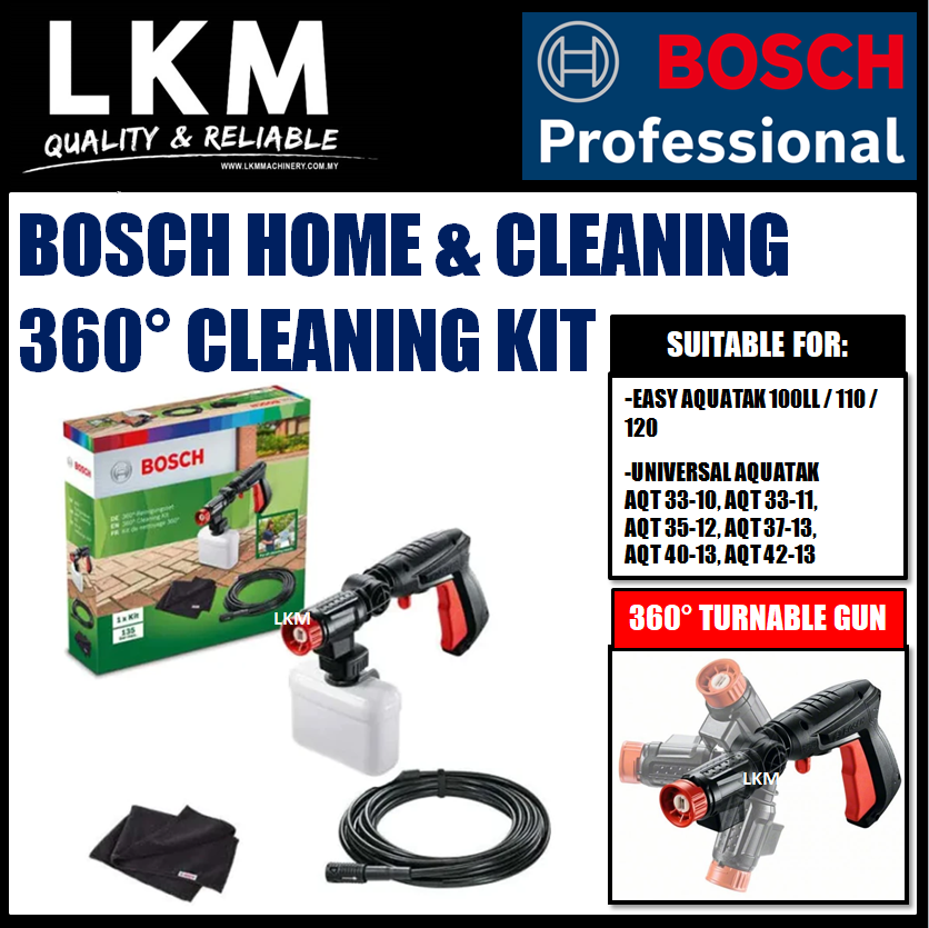 BOSCH HOME & CLEANING 360° CLEANING KIT - F016800612 Seremban, Negeri ...