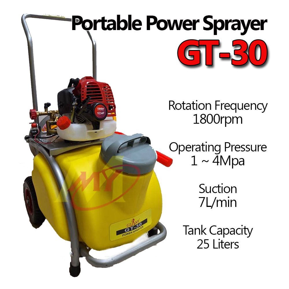 Portable Power Sprayer Come With TU26 Petrol Engine And 25 Liters ...