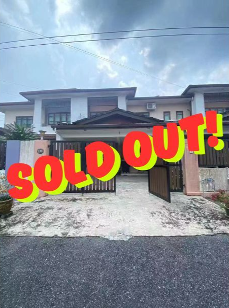 Jalan Pakis 双层排屋中间出售 Double-storey Middle Terrace House For Sale @ Sibu ...