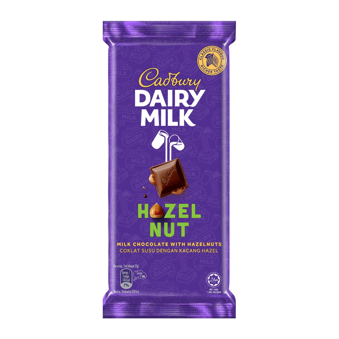 Cadbury Dairy Milk Hazelnut 130g Butterworth, Penang, Malaysia Food ...