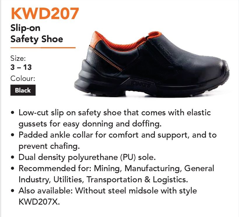 KING'S KWD207 SLIP-ON SAFETY SHOE Selangor, Malaysia, Kuala Lumpur (KL ...