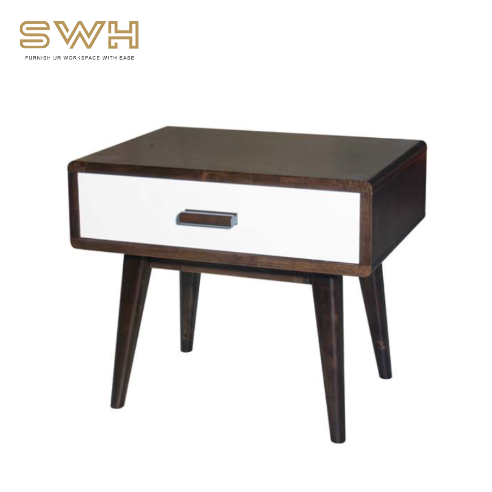 WILLOW Solid Wood (B) BedSide Table Cabinet | Bedroom Furniture Store ...